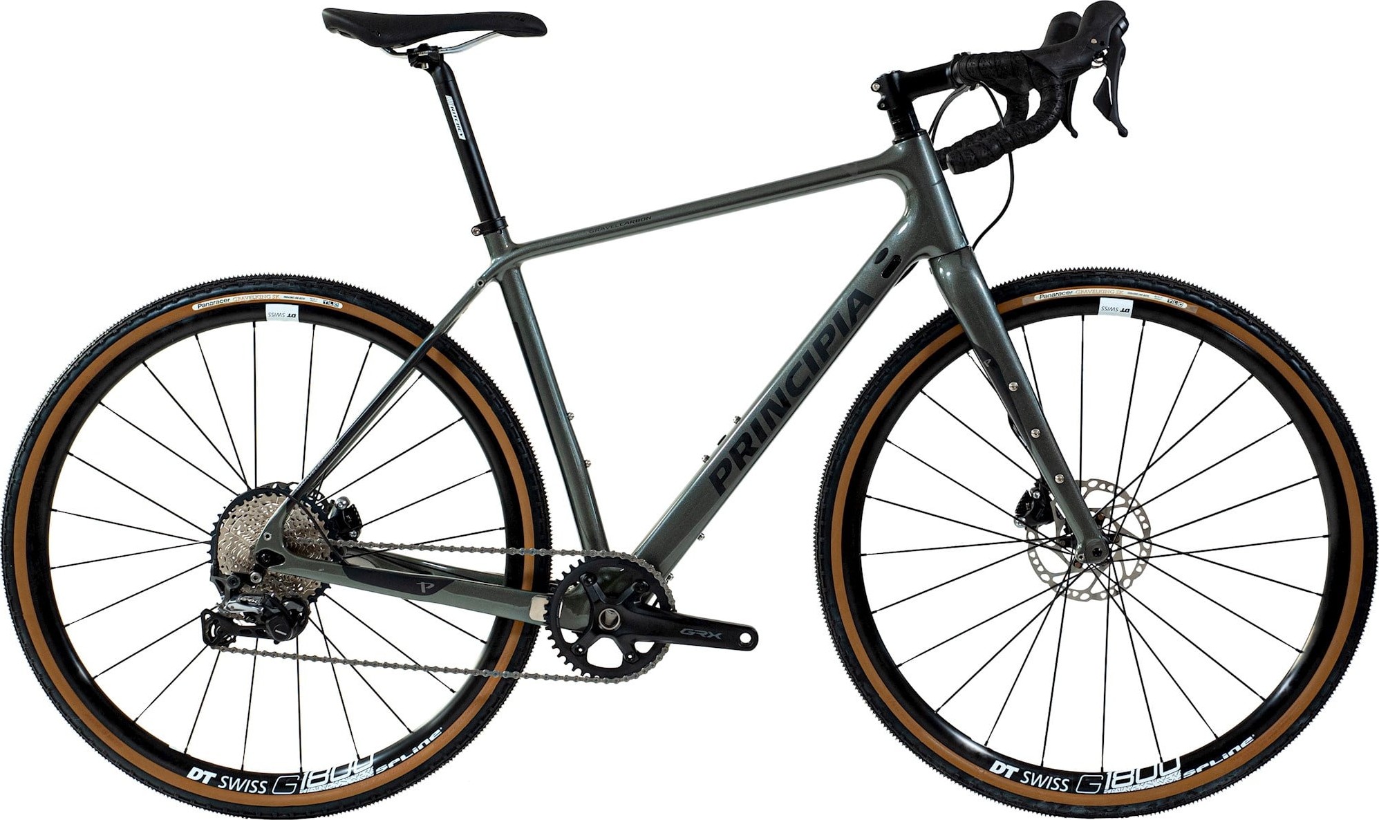 Principia Gravel Carbon GRX RX600 1x11 2021 - Grå – Bikeland