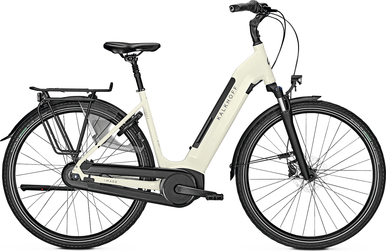 Kalkhoff IMAGE 3.B MOVE BLX 500wh Dame - Hvid – Bikeland