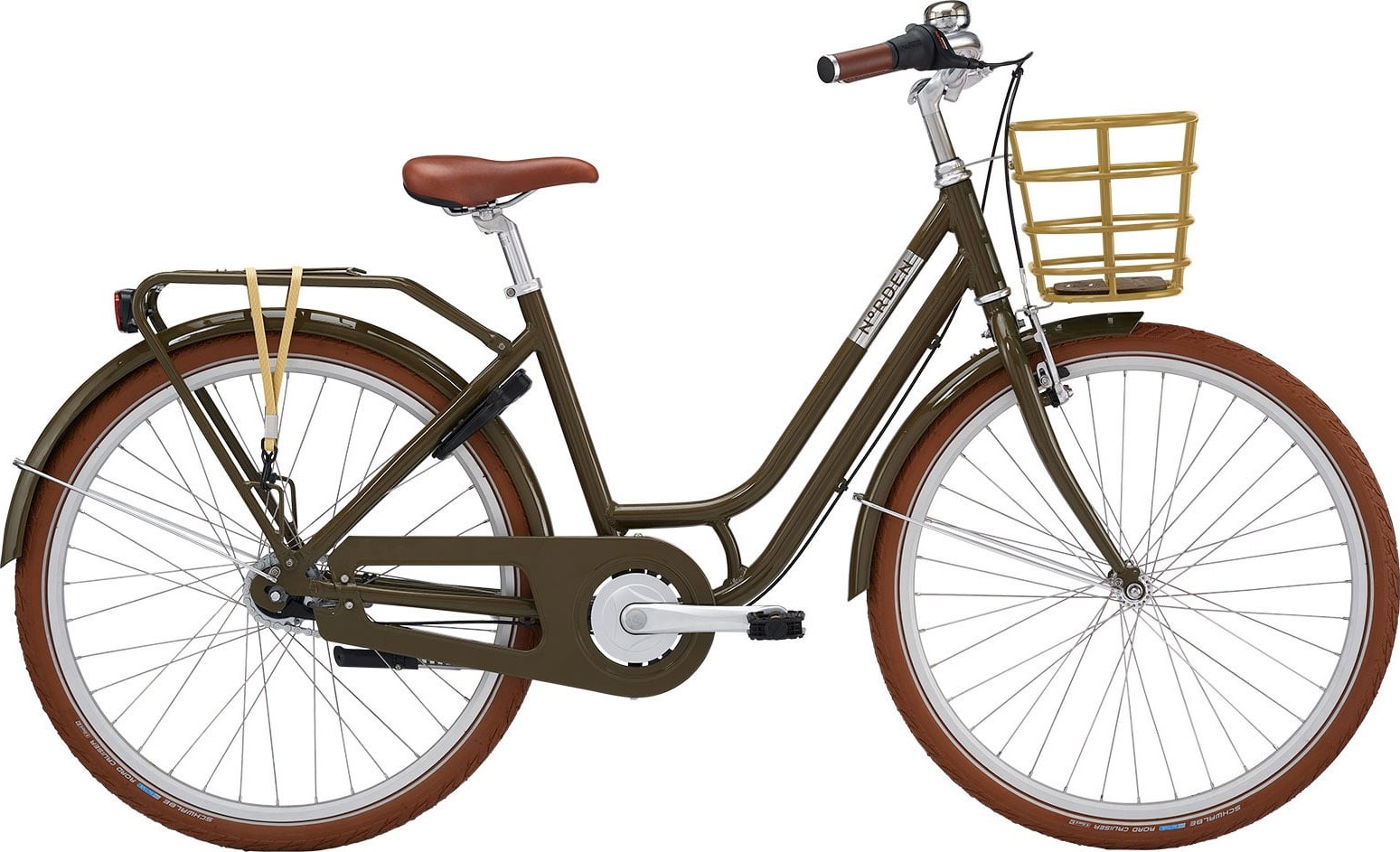 Norden Clara 26" 7g Pige 2023 - Oliven Grøn – Bikeland