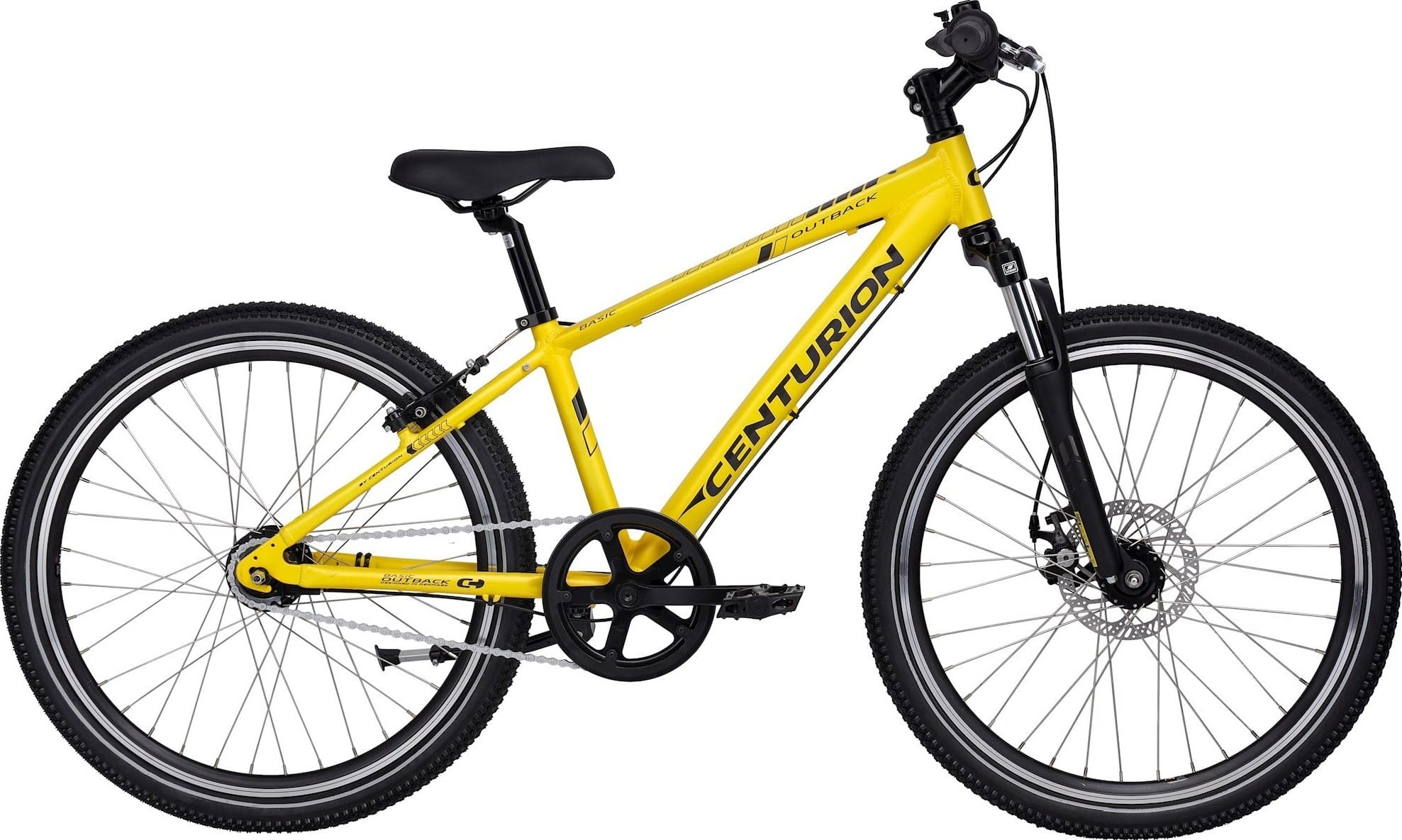 Centurion Basic Outback Dreng 24" 7g 2023 - Gul (Udstillingsmodel ...