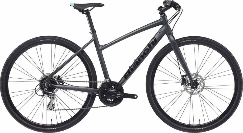 Bianchi C-sport 2 24g Disc Dame 2023 - Sort – Bikeland