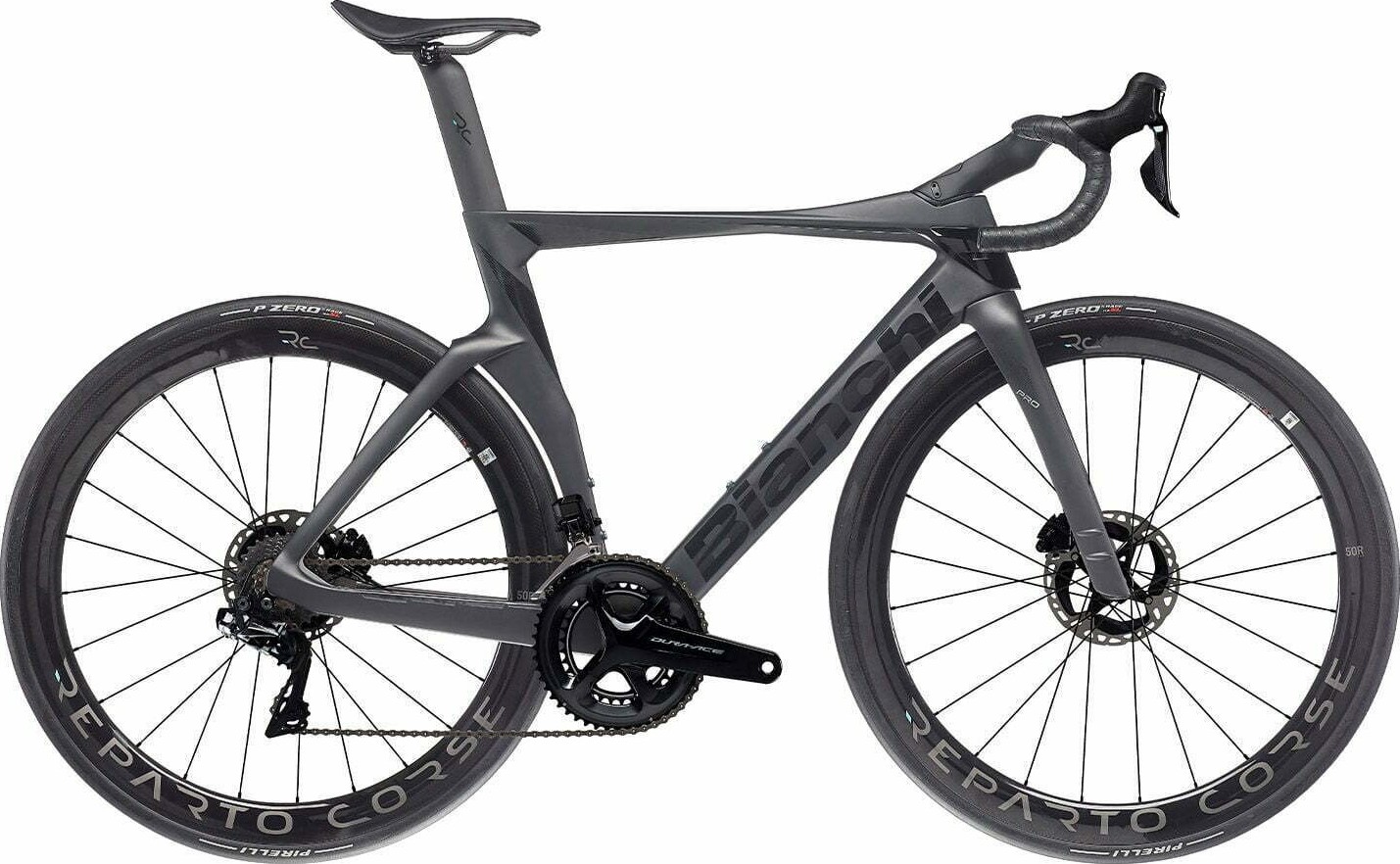 Bianchi Oltre Pro Dura Ace Di2 24g 2023 - Sort – Bikeland
