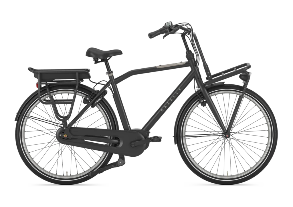 Gazelle HeavyDutyNL C7 HMB Herre - Sort – Bikeland