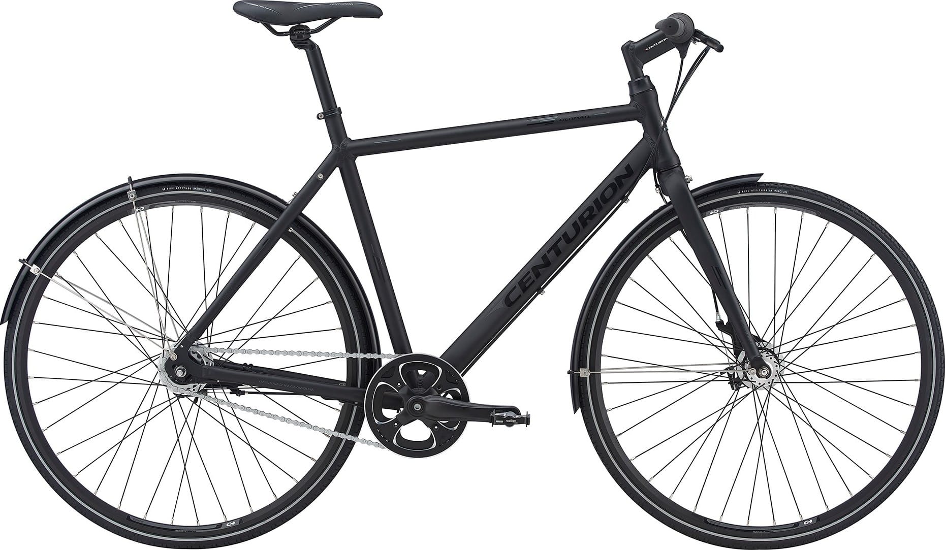 Centurion Ultimate Herre 7g - Sort – Bikeland