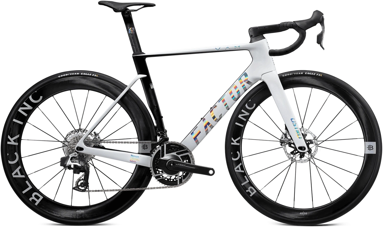 Factor OSTRO VAM 2.0 SRAM RED - White Chrome – Bikeland