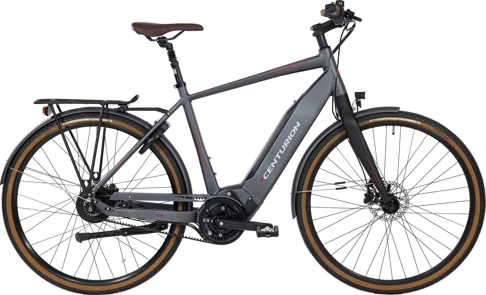 Centurion Invincible E Trinløs Gear Disc Herre - Grå – Bikeland