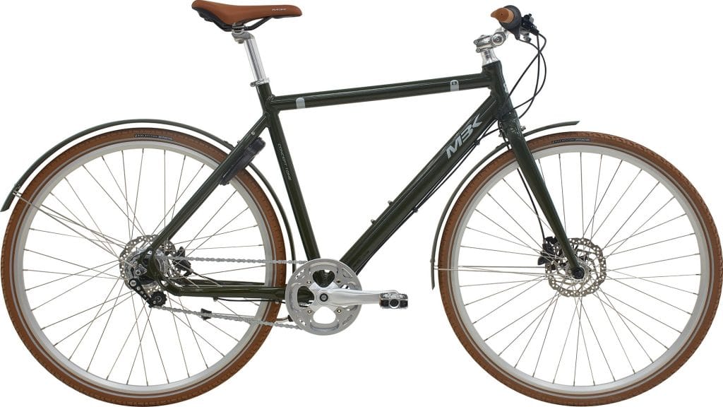 MBK Concept 1One Herre 7g 2026 - Blank Mørk Grøn – Bikeland