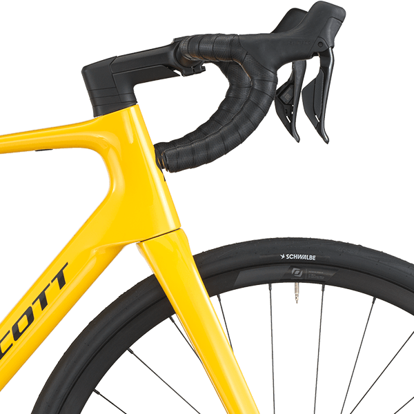 Scott Addict 40 2026 - Vivid Yellow – Bikeland