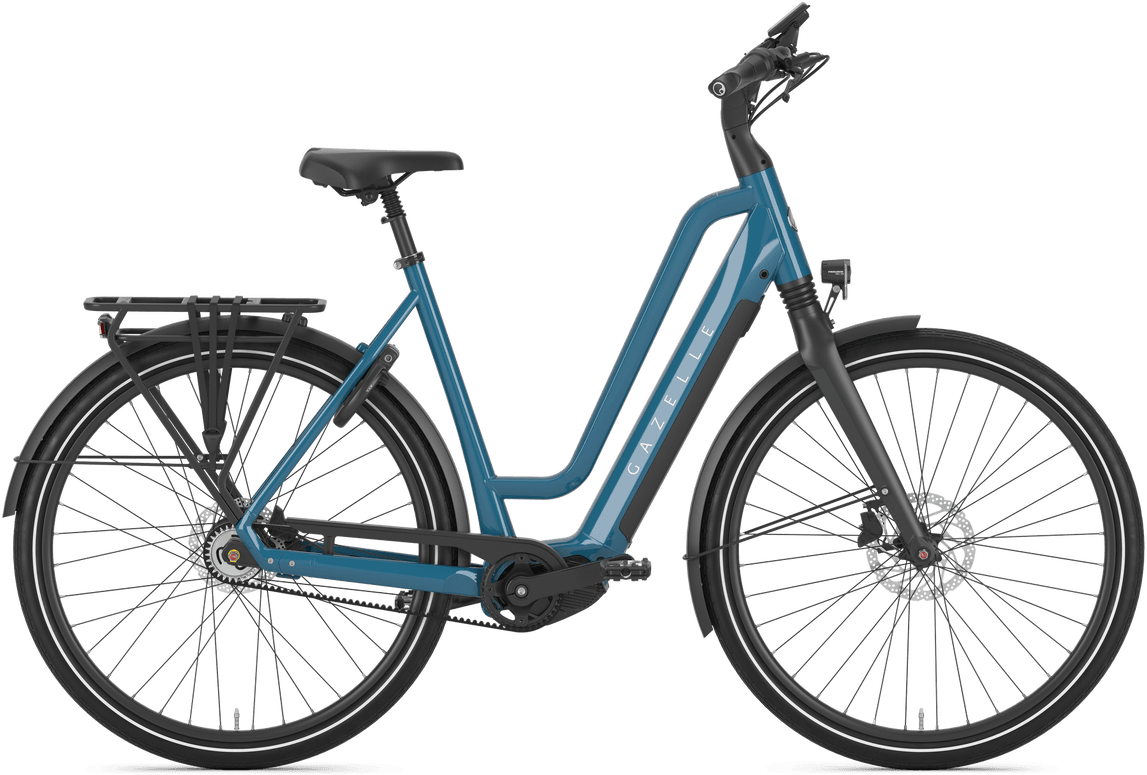 Gazelle Chamonix C5 HMS Dame 2026 - Ink Blue – Bikeland